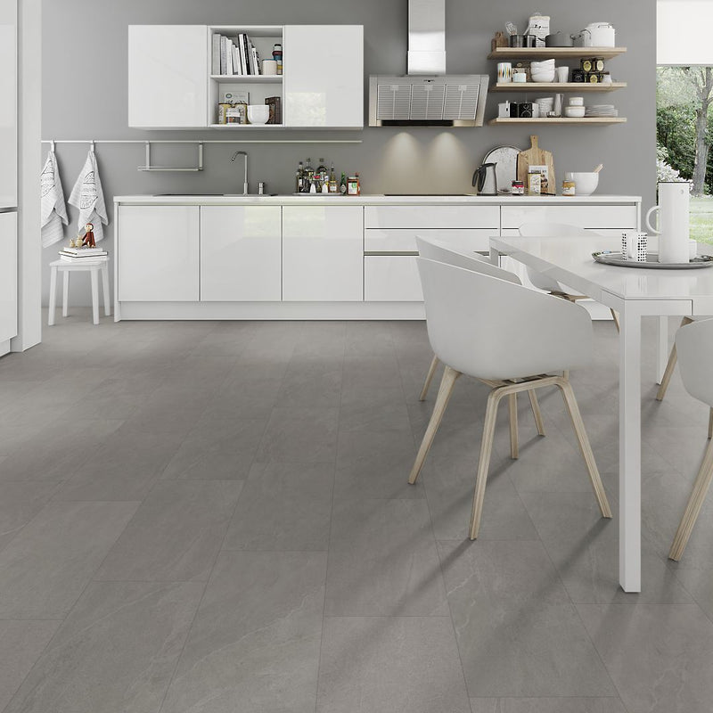 Liberty Lignum Core Tile Light Grey Slate SPC Rigid Vinyl Flooring ...
