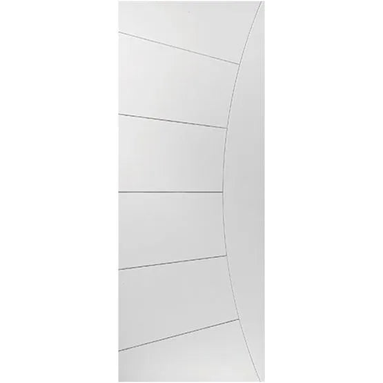 JB Kind Elektra Grooved White Primed Internal Flush Door - Liberty Floors